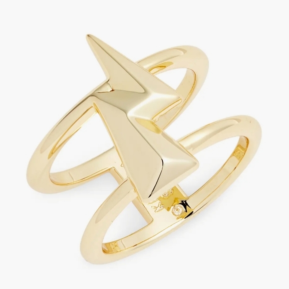 Kendra Scott | Jewelry | Kendra Scott Lightning Bolt Ring Bnwt | Poshmark